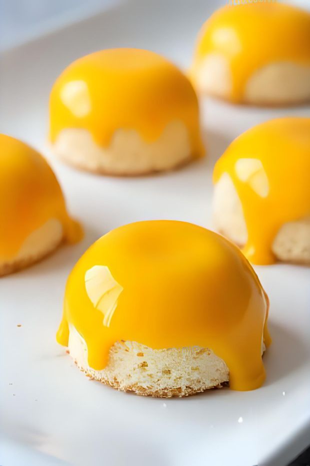 Frozen Mango Mousse Domes: A Tropical Treat – Baked Twist