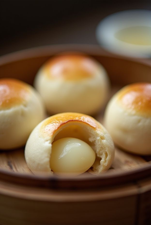 Jasmine Tea Custard Buns: A Soft and Silky Treat – Baked Twist