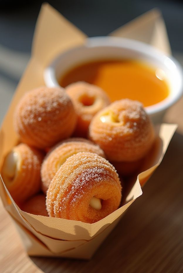 Argentinian Dulce de Leche Churro Bites – Baked Twist